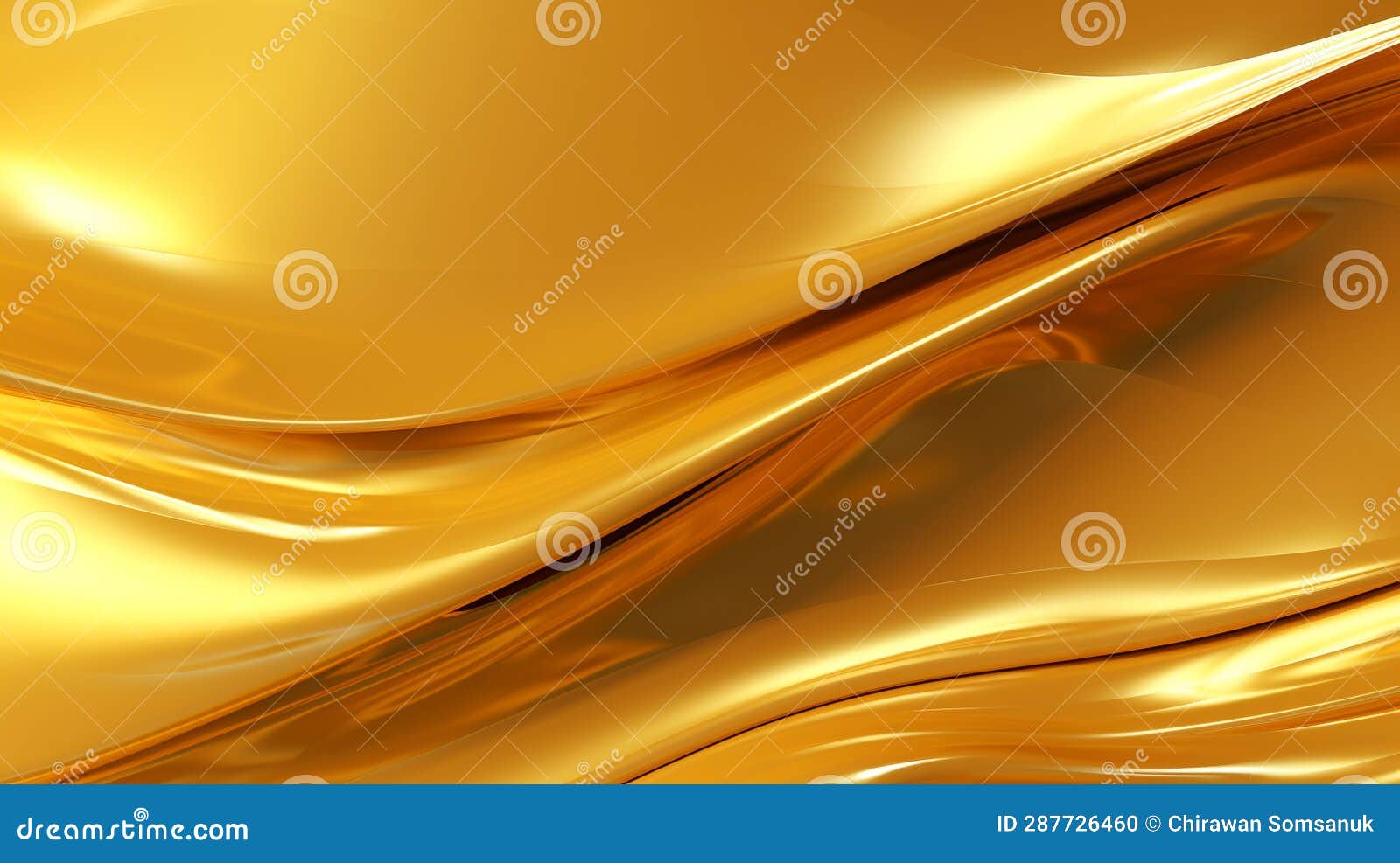 Abstract Gold Wave Background Stock Illustration - Illustration of ...