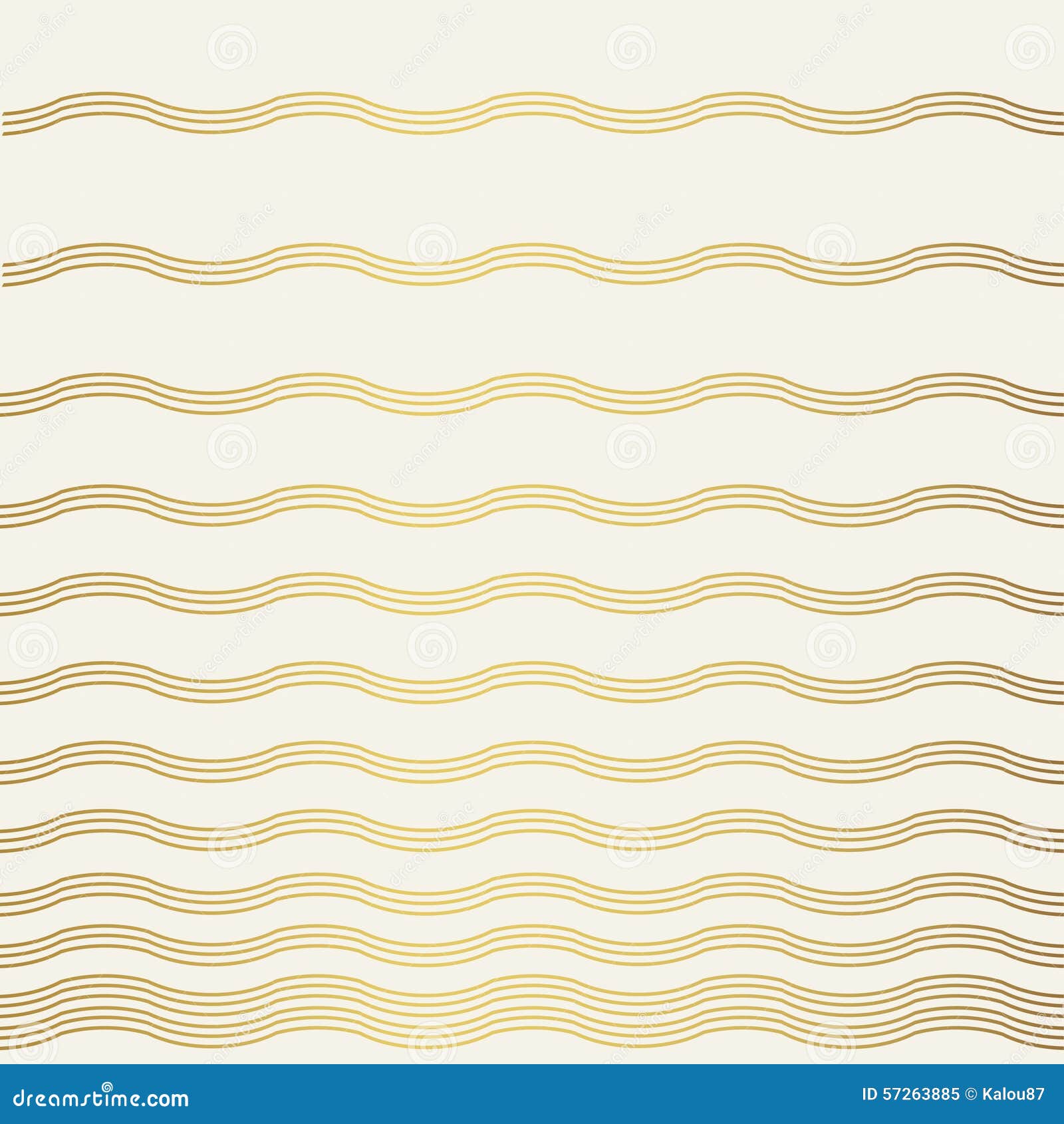 Abstract Gold Wave Pattern. Vintage Style Texture. Stock Vector ...