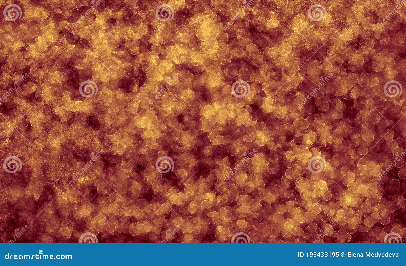 Abstract Golden Bright Deep Saturated Red Orange Background with Light ...