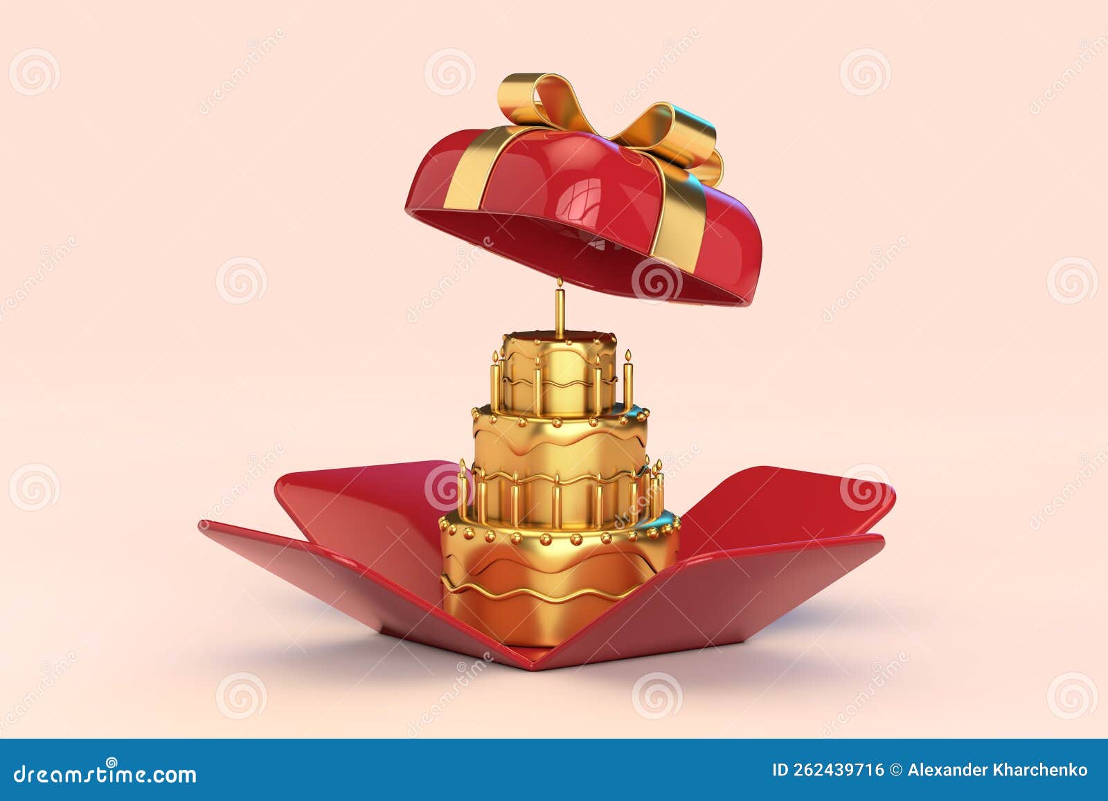 Golden Cake Outline Logo For Bakery In Minimal Clean Style Cartoon ...