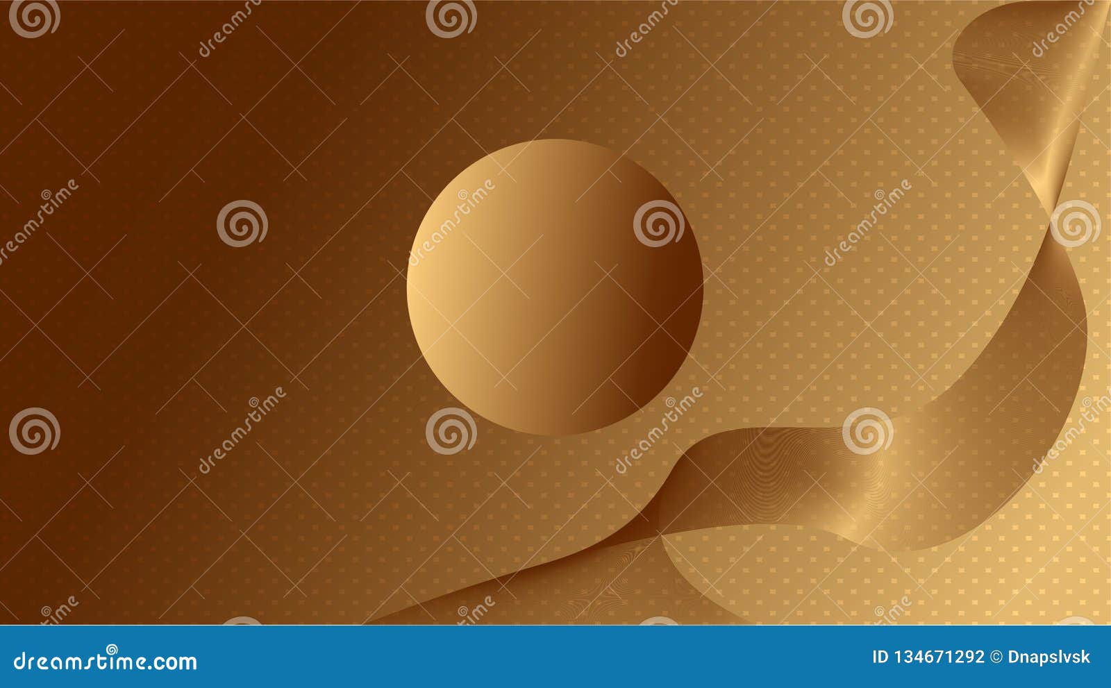 Abstract Golden Curve Motion Illustration Stock Illustration ...