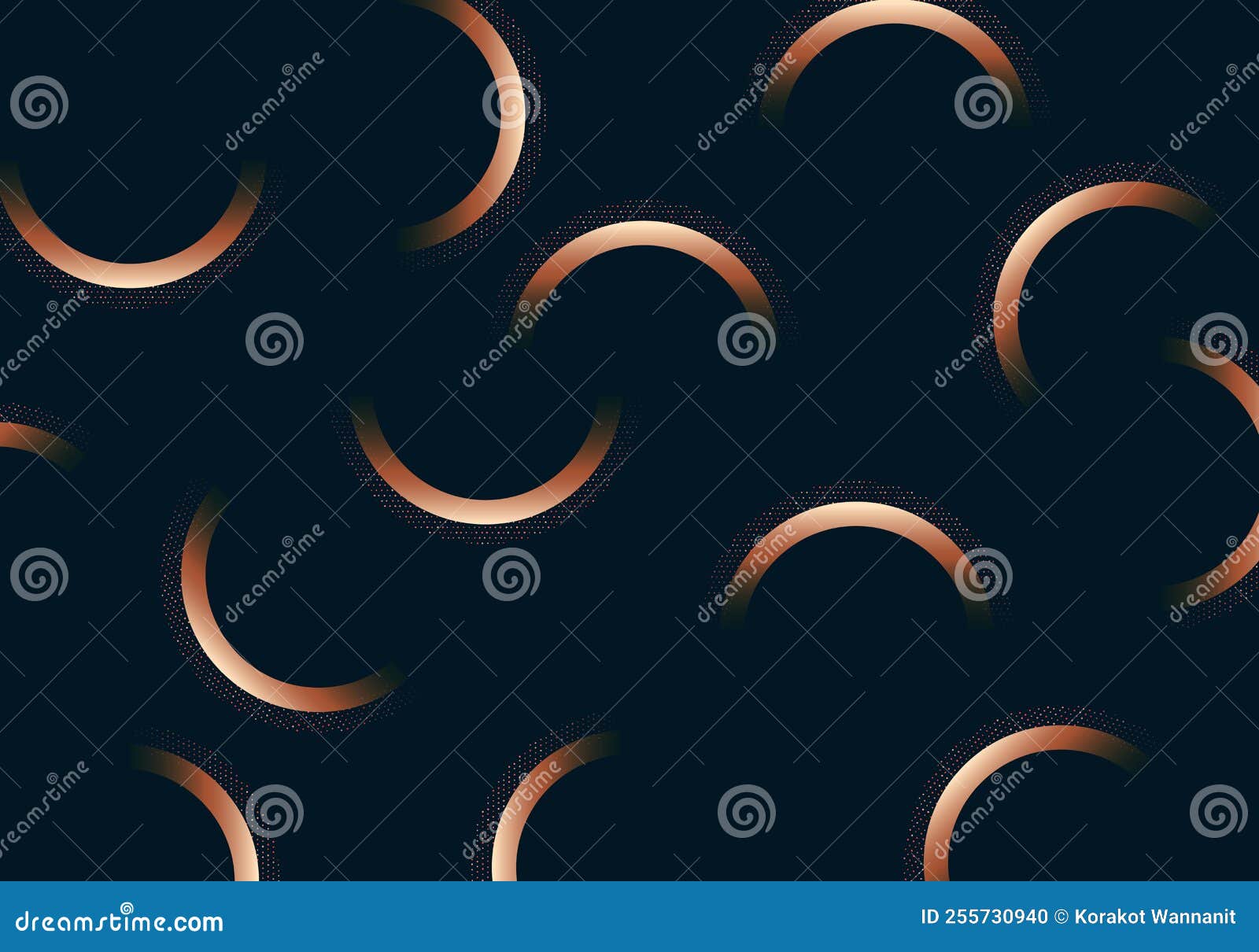 Abstract Golden Pattern Design of Geometric Card Background. Decorative ...