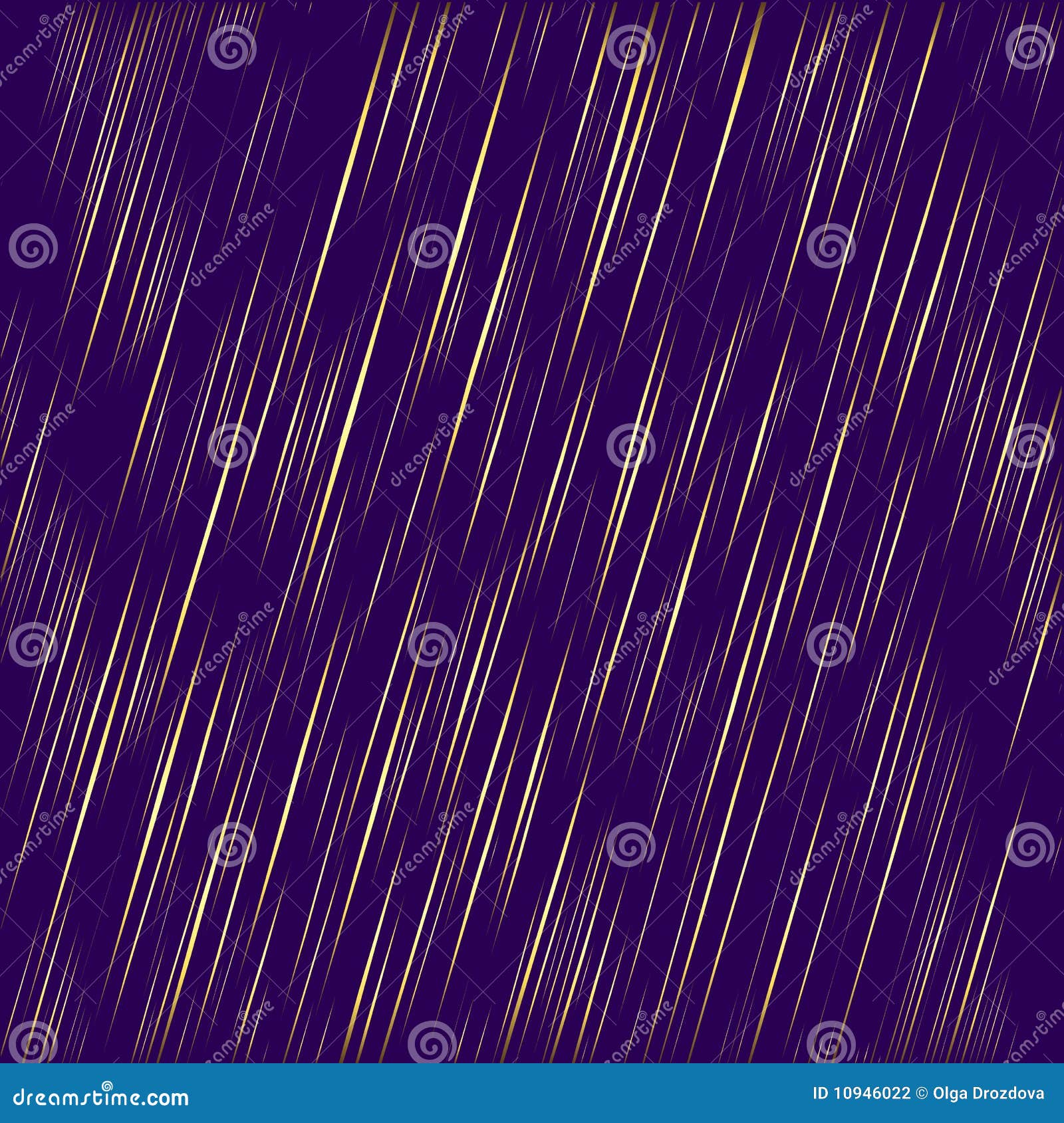 Golden Rain, Gold Glitter Particles Falling. Glowing Glittering Lights ...