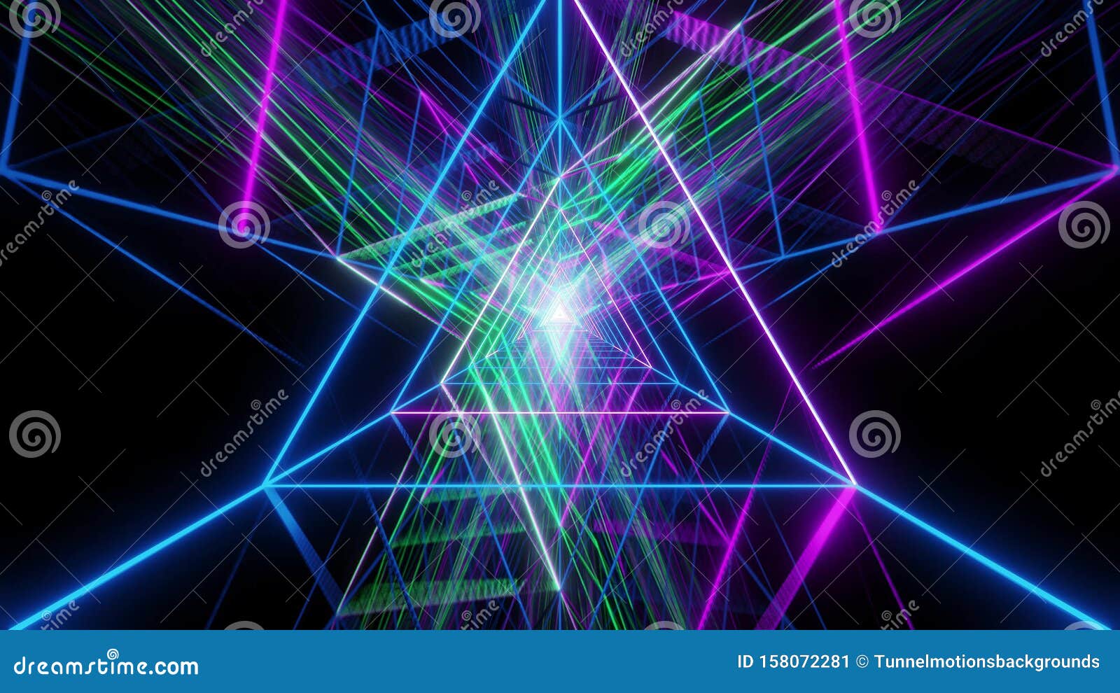 Abstract Golden Triangle Wireframe Design 3d Rendering Background ...
