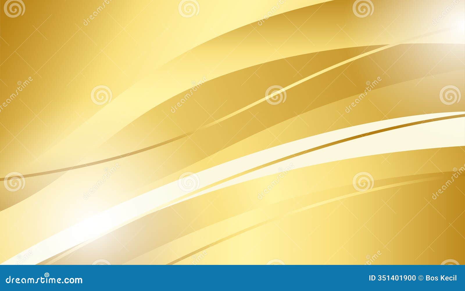 Abstract Golden Wavy Background Vector Stock Illustration ...