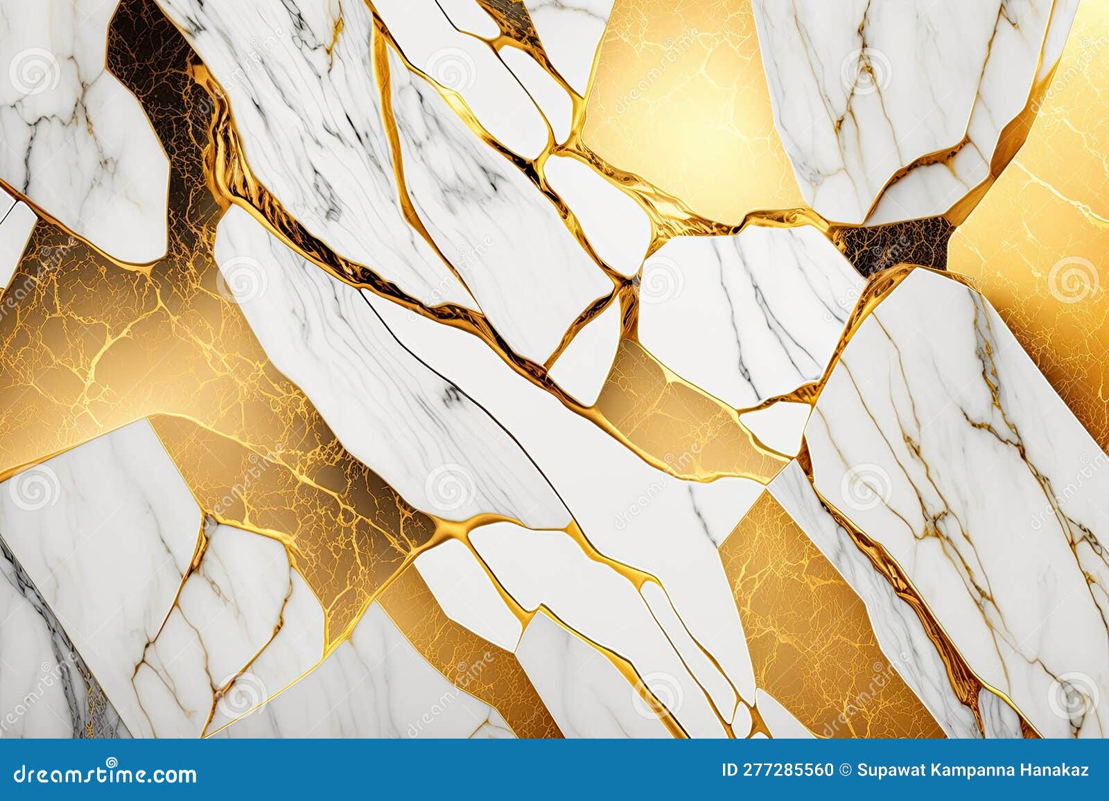 Abstract Golden White Marble Texture Stock Illustration - Illustration ...