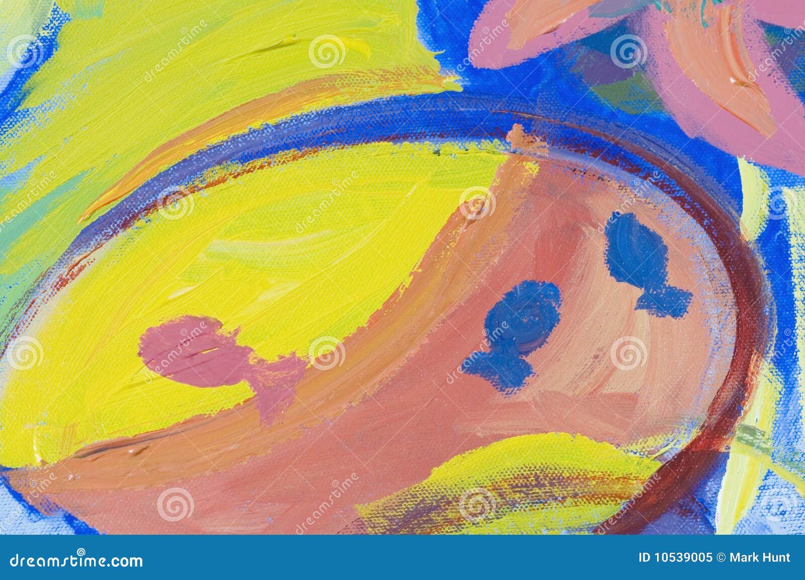 Abstract goldfish stock illustration. Illustration of yellow - 10539005