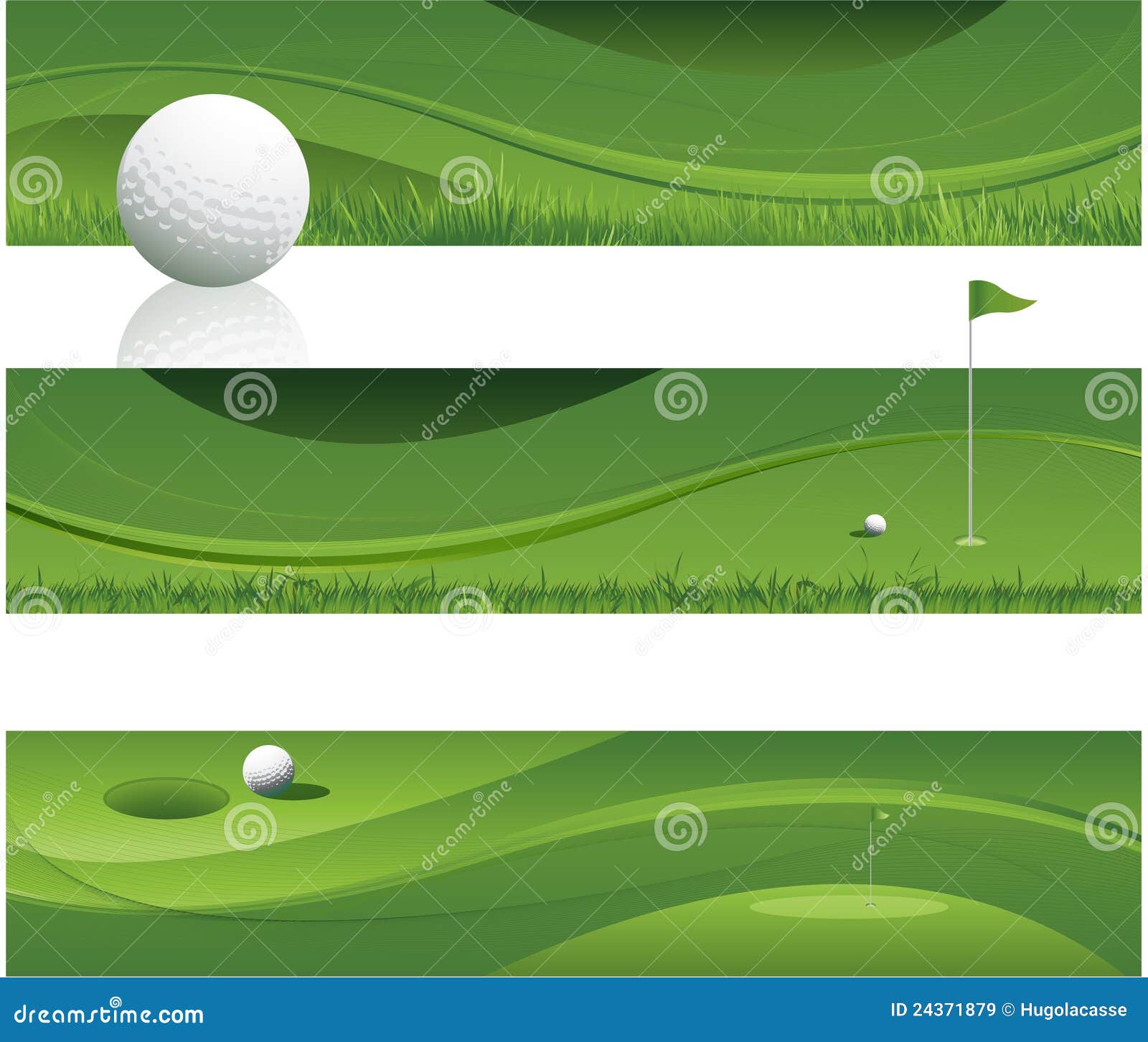 Abstract golf background stock vector. Illustration of putting - 24371879