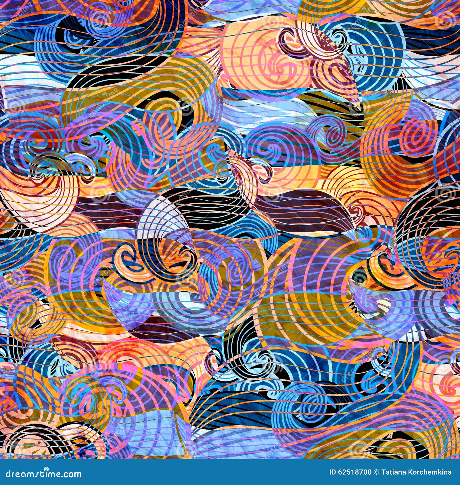 Abstract golvend patroon stock illustratie. Illustration of abstractie ...