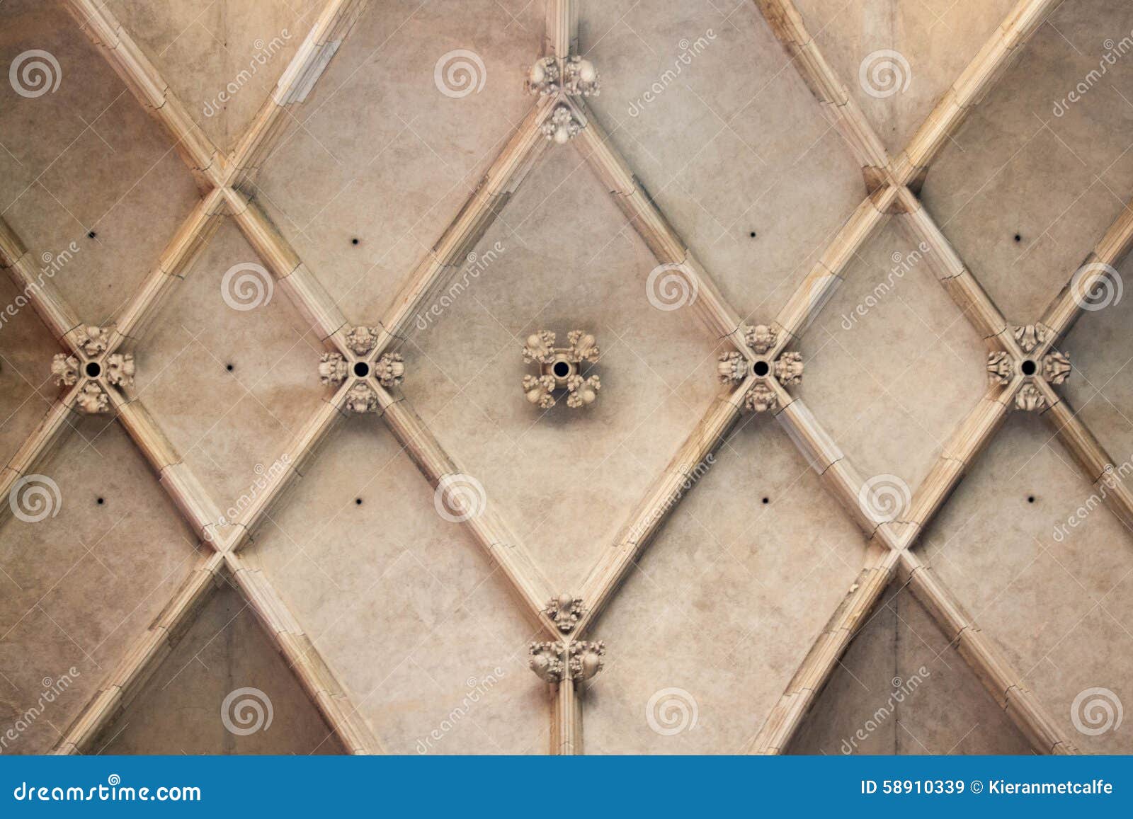 Abstract Gothic Ceiling stock image. Image of pattern - 58910339