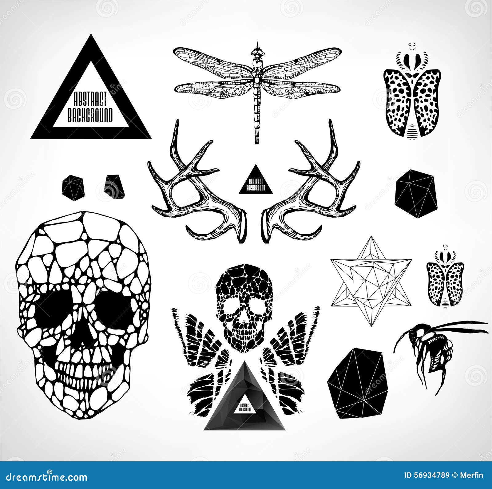 Abstract gothic stock vector. Illustration of esoterica - 56934789