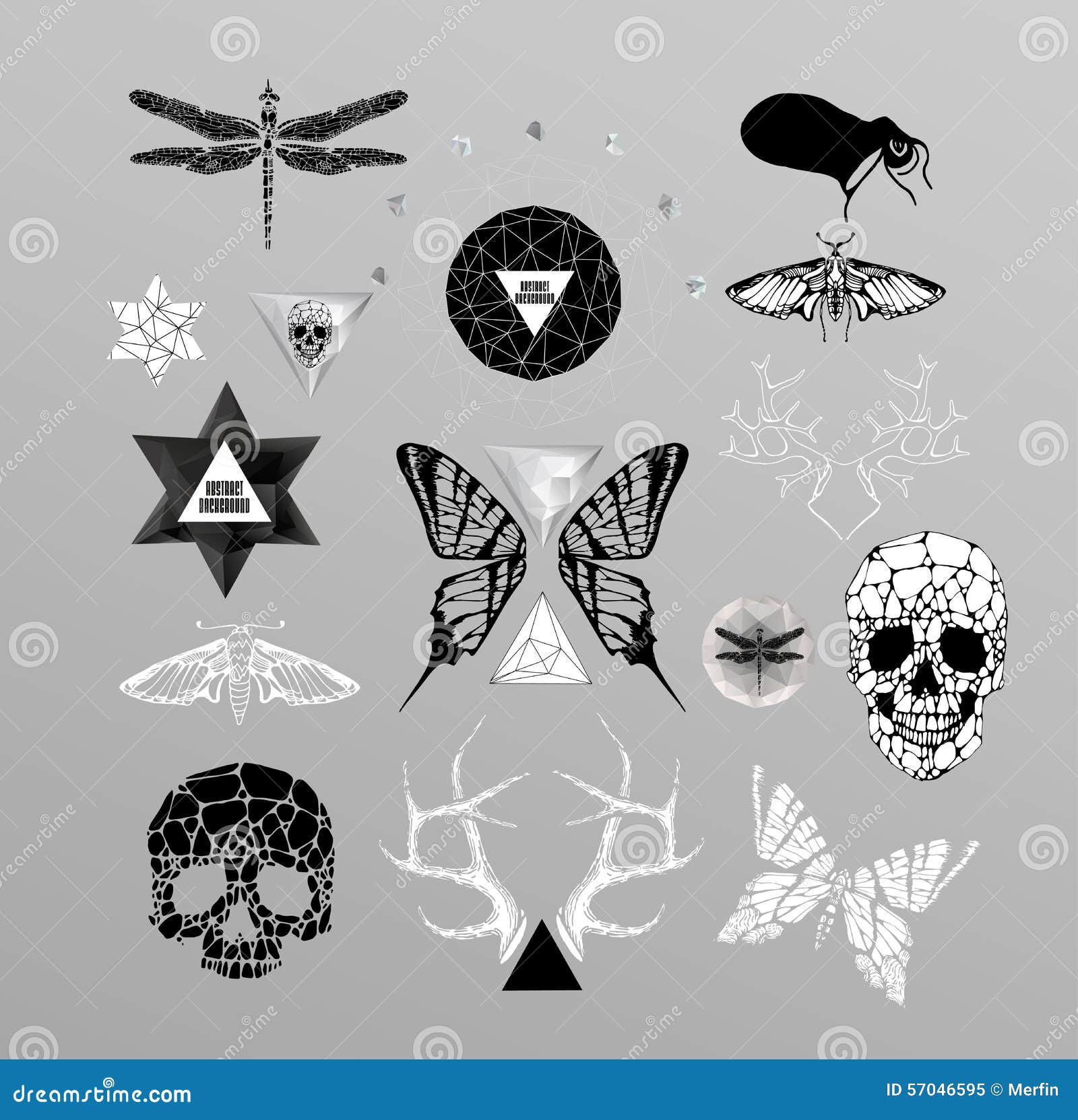 Abstract gothic stock vector. Illustration of gothic - 57046595