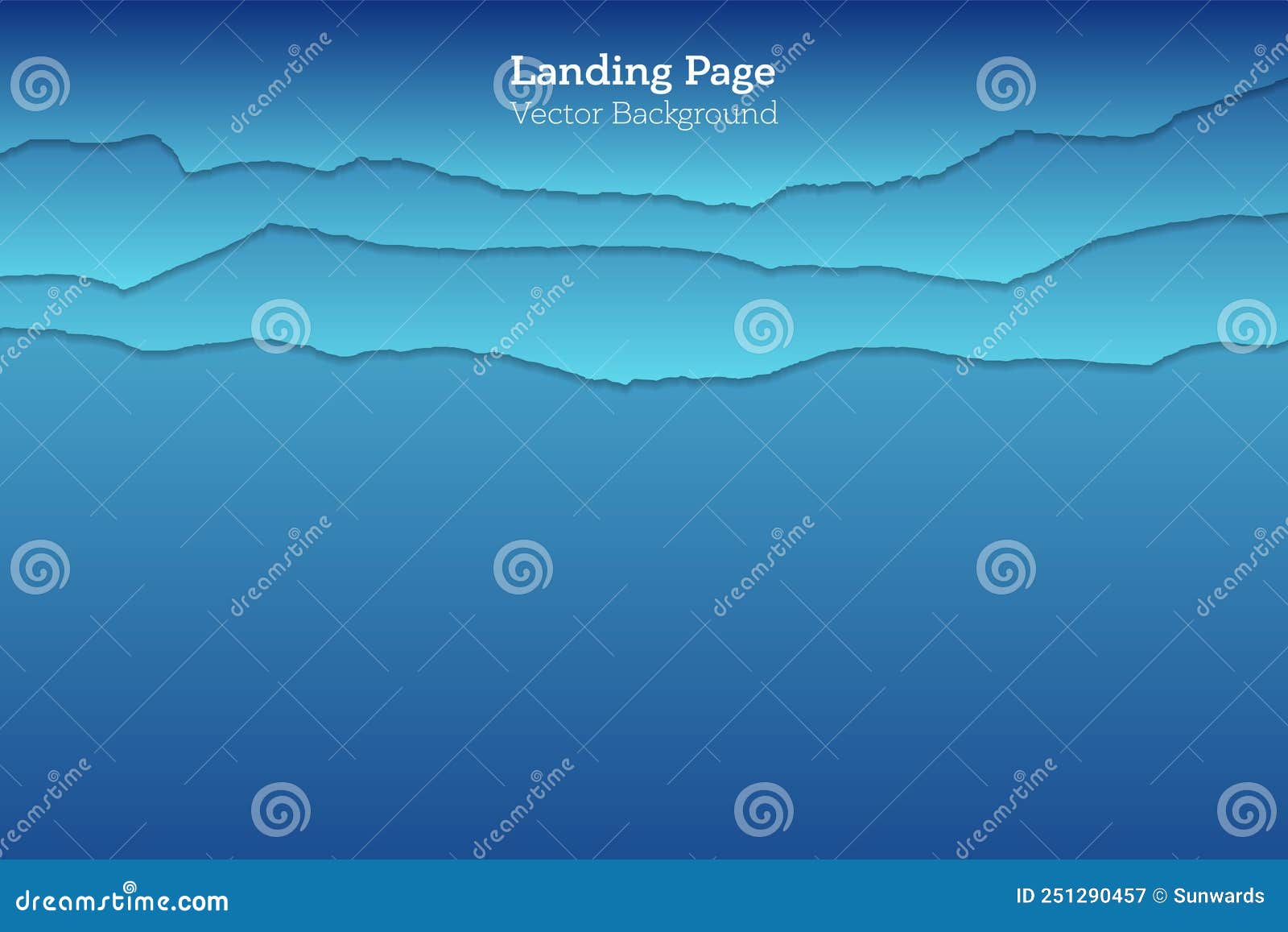 Abstract Gradeint Vector Background with Paper Torn Edges Border. Stock ...