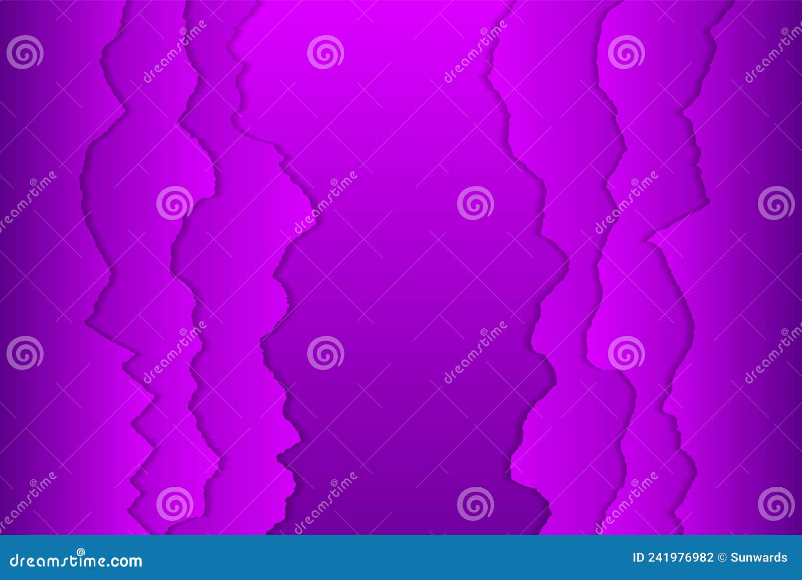 Set Of Paper With Ragged Edges And Booklet With Flowers Isolated On ...