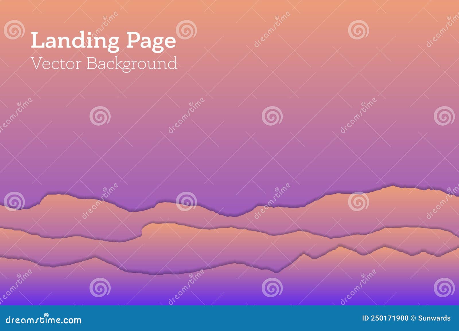 Set Of Paper With Ragged Edges, Booklet And Flower Branch. Mood Board ...