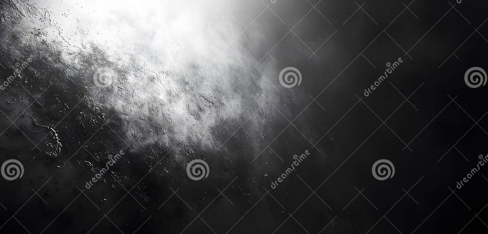 Abstract Grayscale Gradient Background with Light Stock Illustration ...