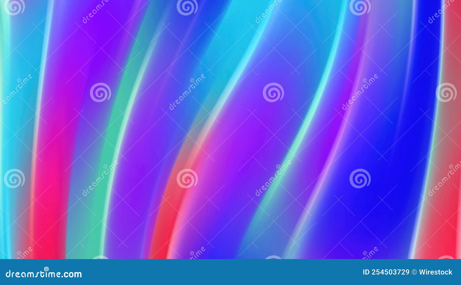 Abstract Gradient Background in Blue and Red Shades Stock Illustration ...