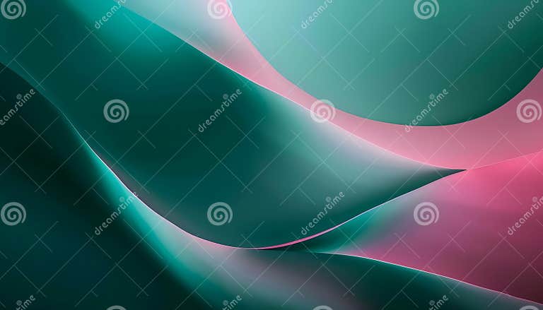 Abstract Gradient Background with Pink and Green Stock Illustration ...