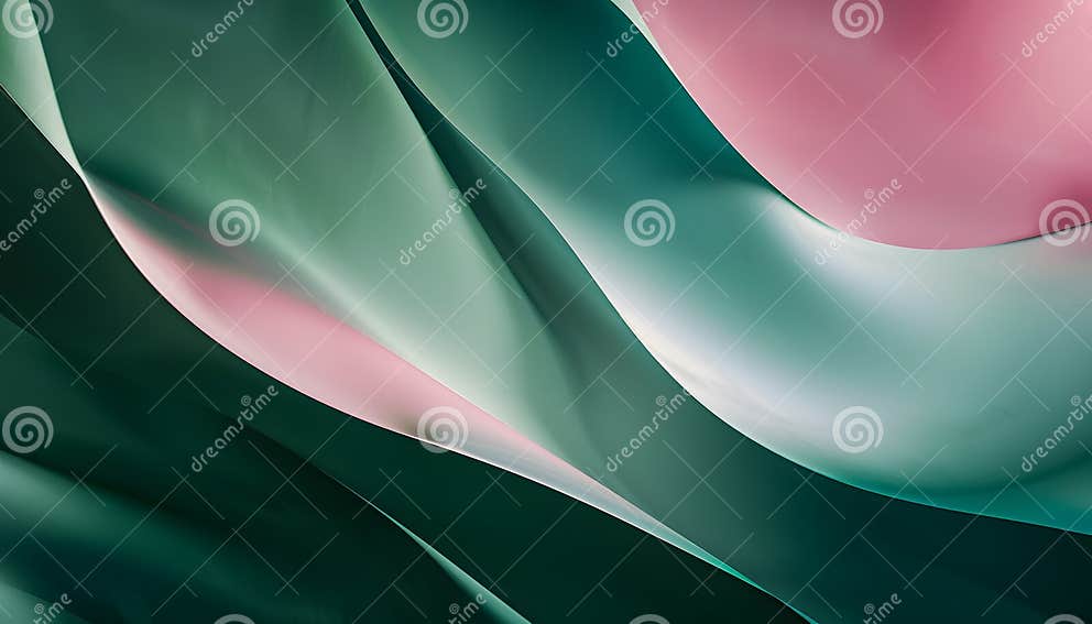 Abstract Gradient Background with Dark Green and Pink Stock ...