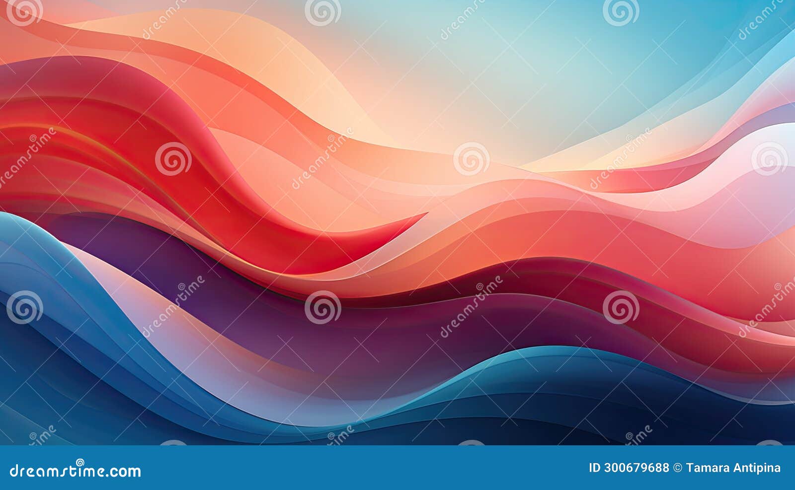 Abstract Gradient Background. Desktop Wallpaper. Horizontal Format ...