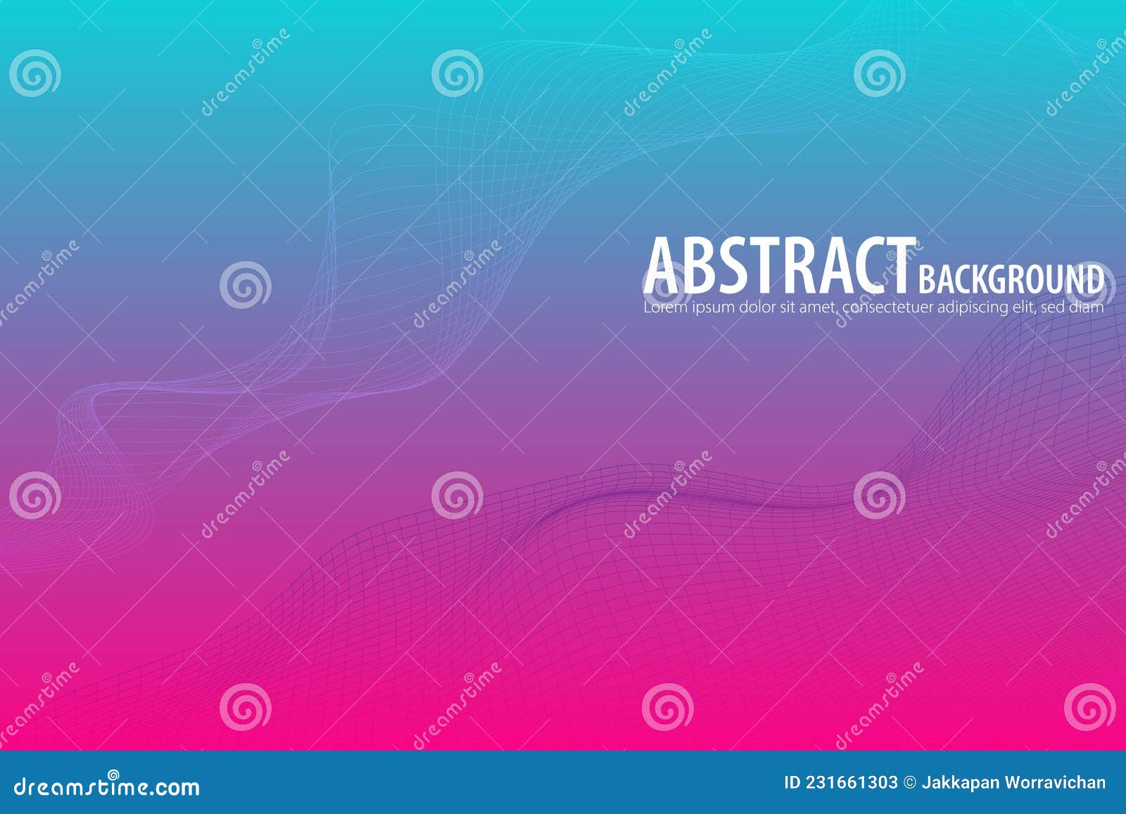 Abstract Gradient Background Element Color Web Banner Illustration ...
