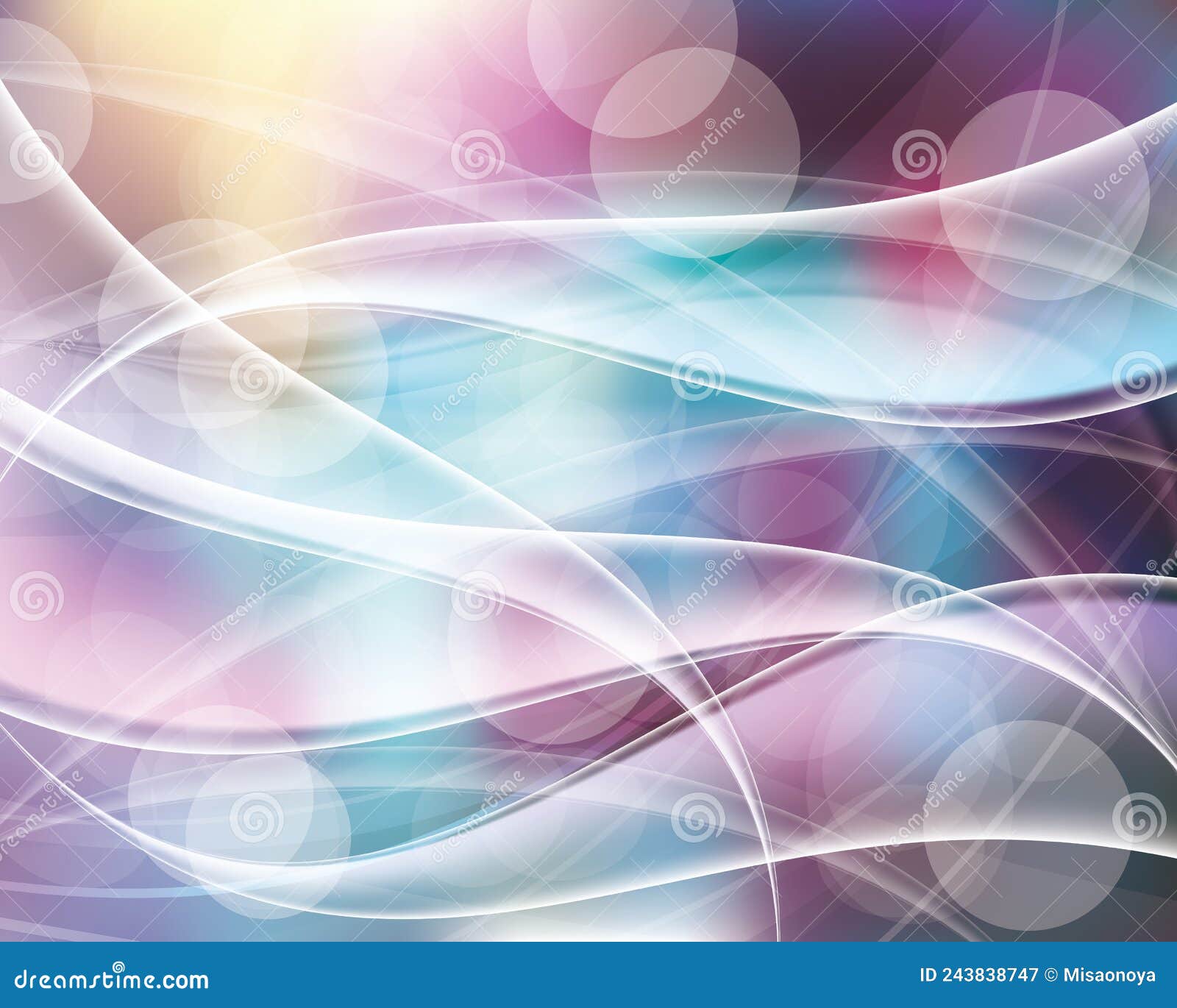 Gradient Background of Glow and Blur Stock Vector - Illustration of ...