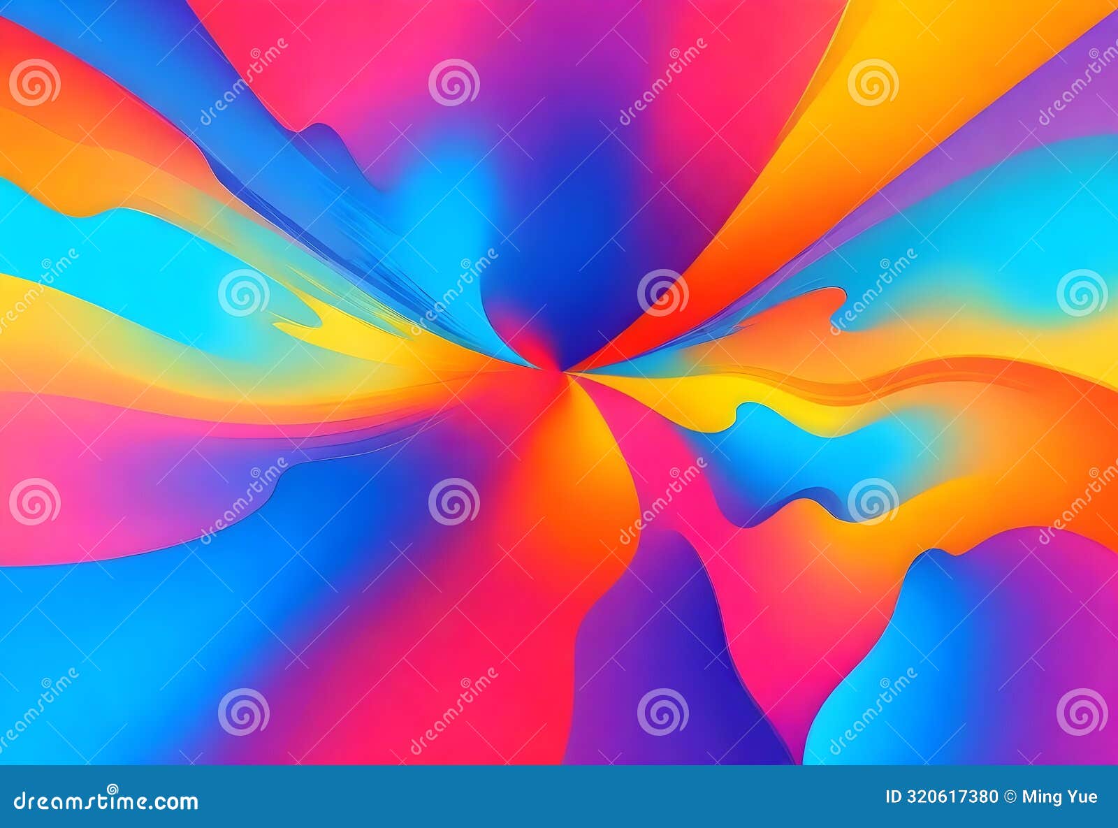 Abstract Gradient Background, HD Gradient Wallpaper Stock Illustration ...