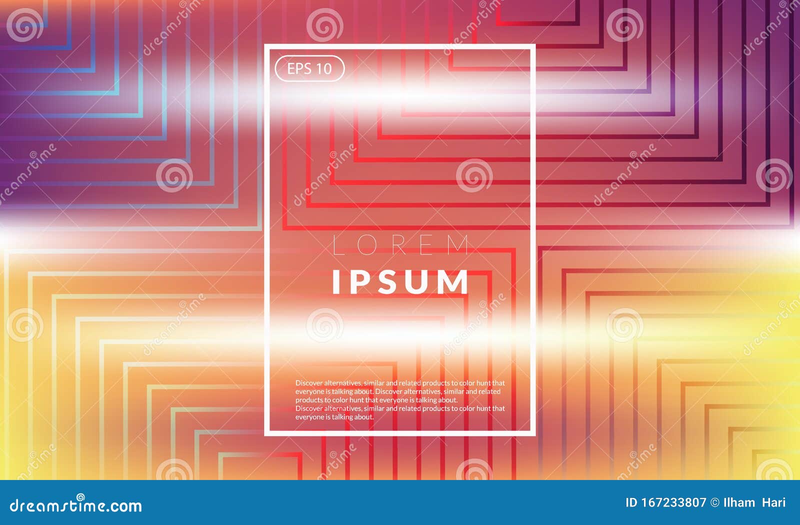 Abstract Gradient Background with Modern Geometric Dynamic Motion Stock ...