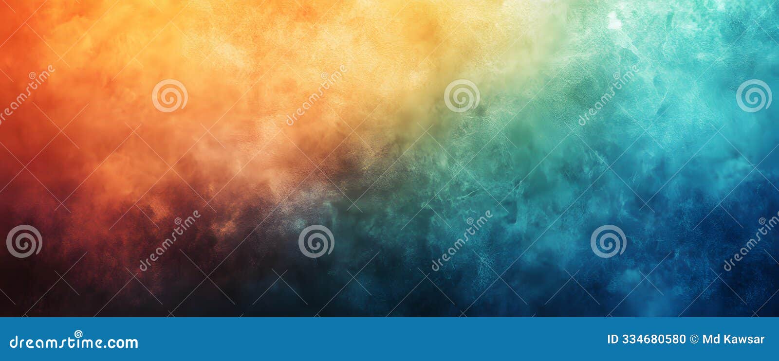 Abstract Gradient Background with Orange, Blue and Green Stock ...