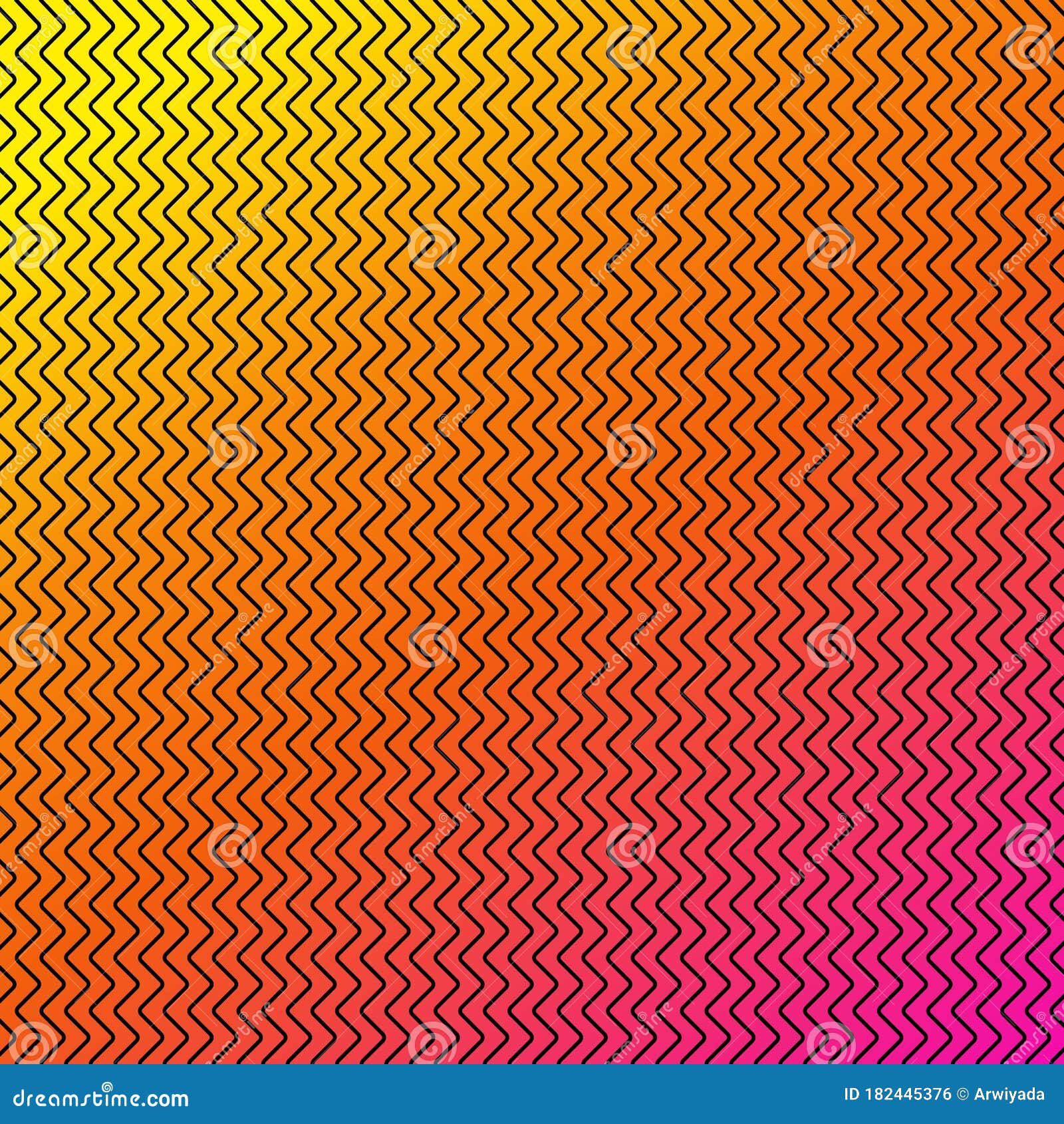 Abstract Gradient Background Orange Background with Zigzag Lines ...