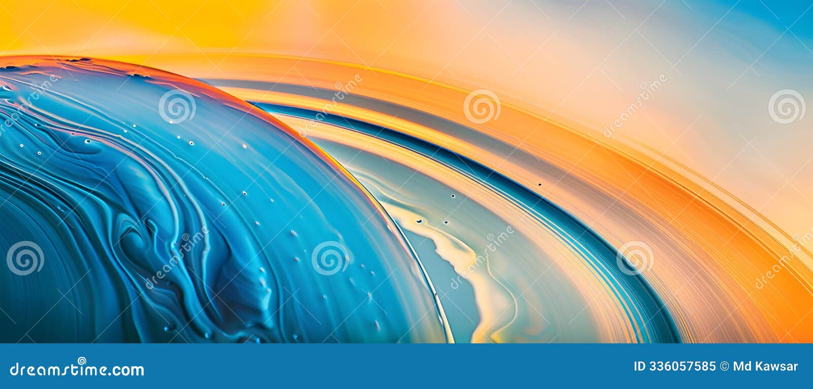 Abstract Gradient Background with Saturn Texture Stock Illustration ...