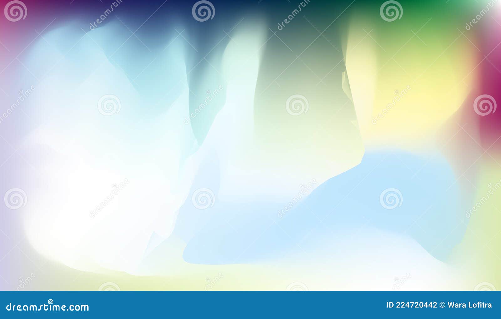 Abstract Gradation of Several Matching Colors To Form Aurora for ...