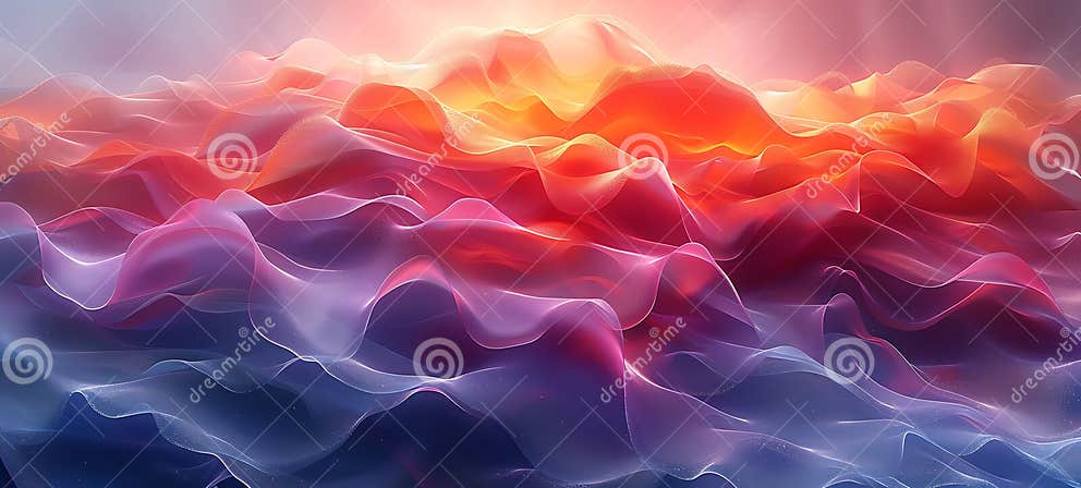 Abstract Gradient Background with Smooth Transitions of Colors Stock ...