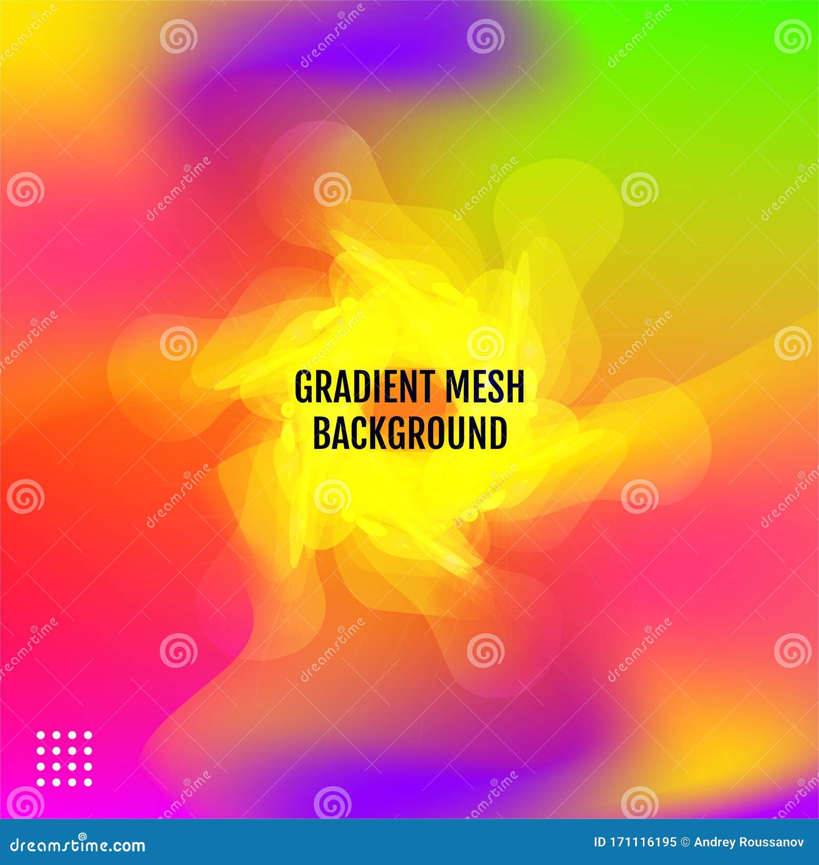 Abstract Gradient Background with Trend Colors. Vector. Stock Vector ...
