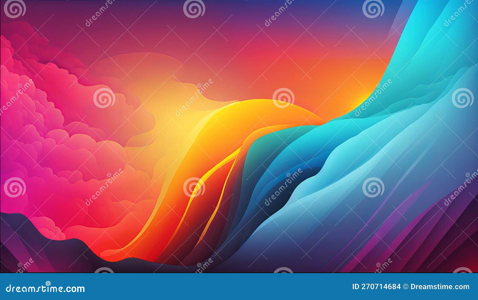 Abstract Gradient Background Using In Your Project Generative Ai Stock Illustration