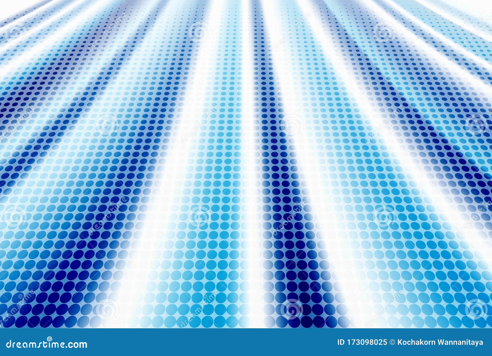 Abstract Gradient Blue Line Stripe with Circle Pattern Halftone ...