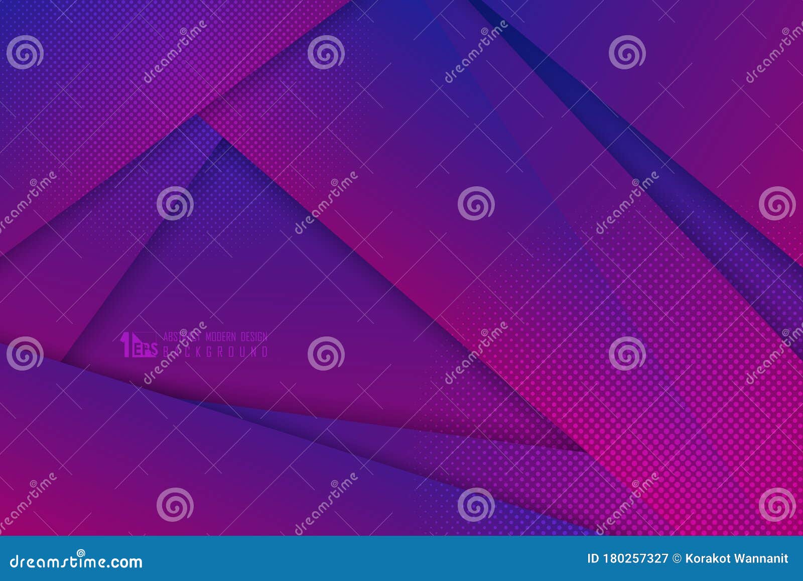 Abstract Gradient Blue and Pink Tech Design Artwork with Halftone ...
