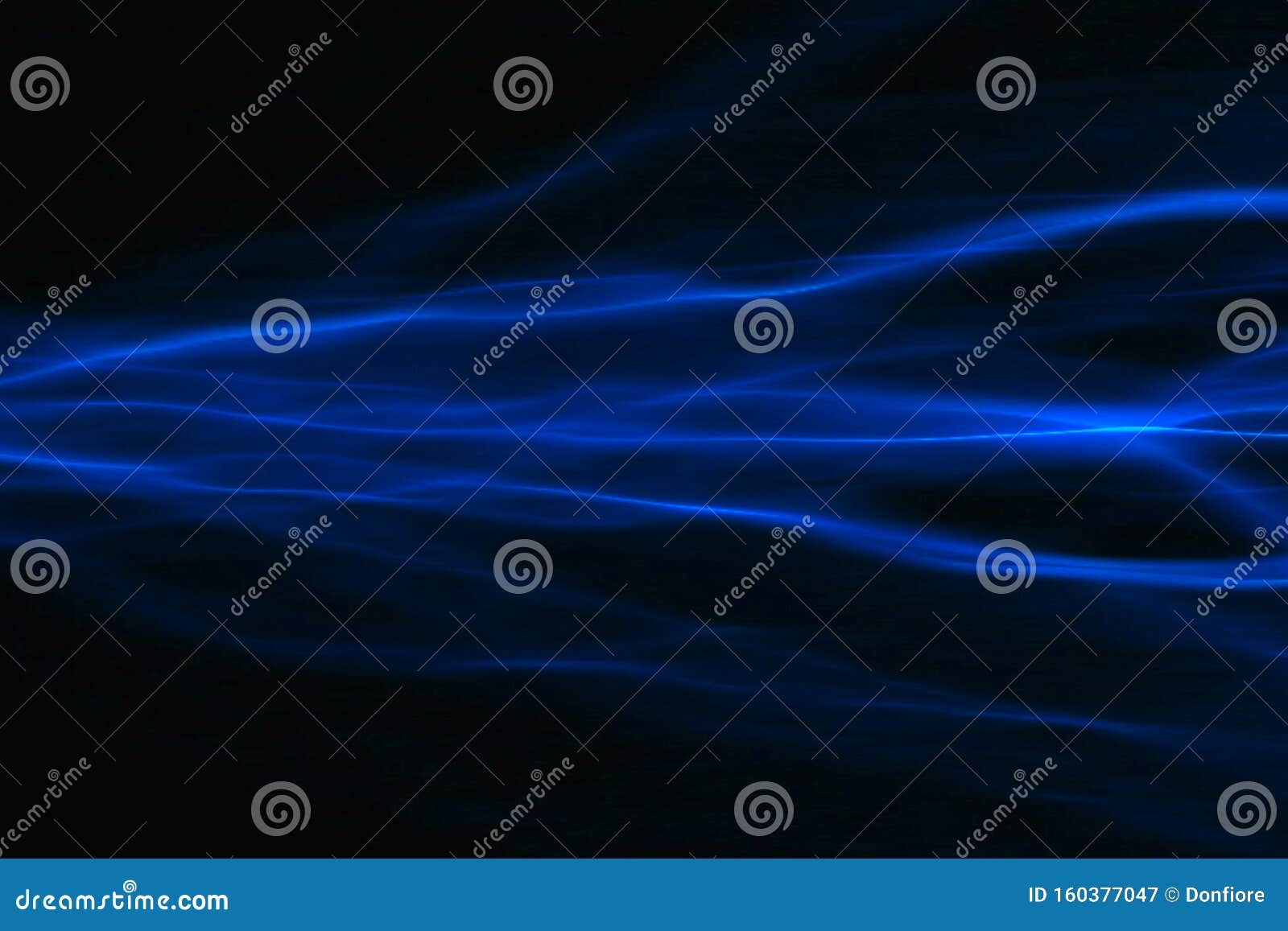 Abstract Gradient Blue Ray Light Background Flowing Like Energy from ...