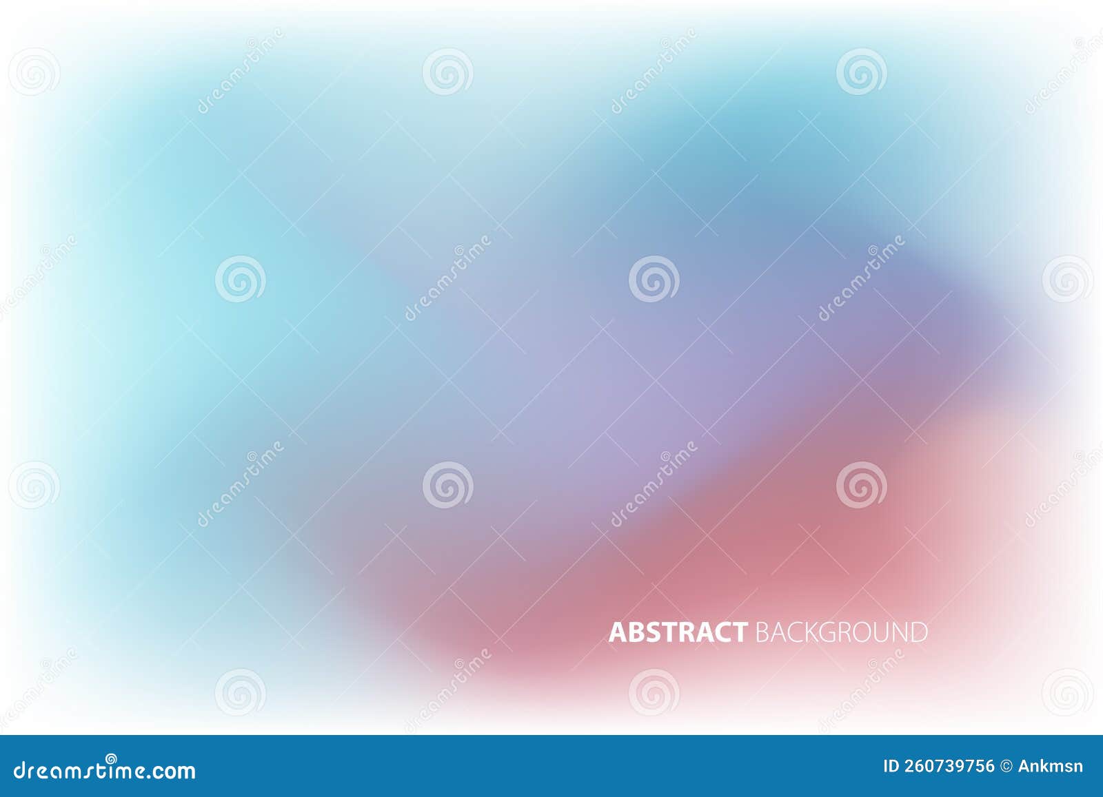 Abstract Gradient Blurred Background in Light Pastel Color Stock Vector ...