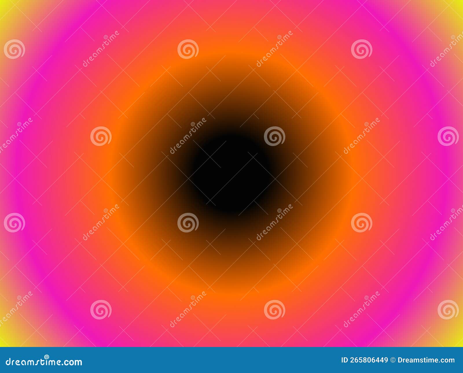 Abstract Gradient Blurred Multicolored Rainbow Light Spectrum Radial ...