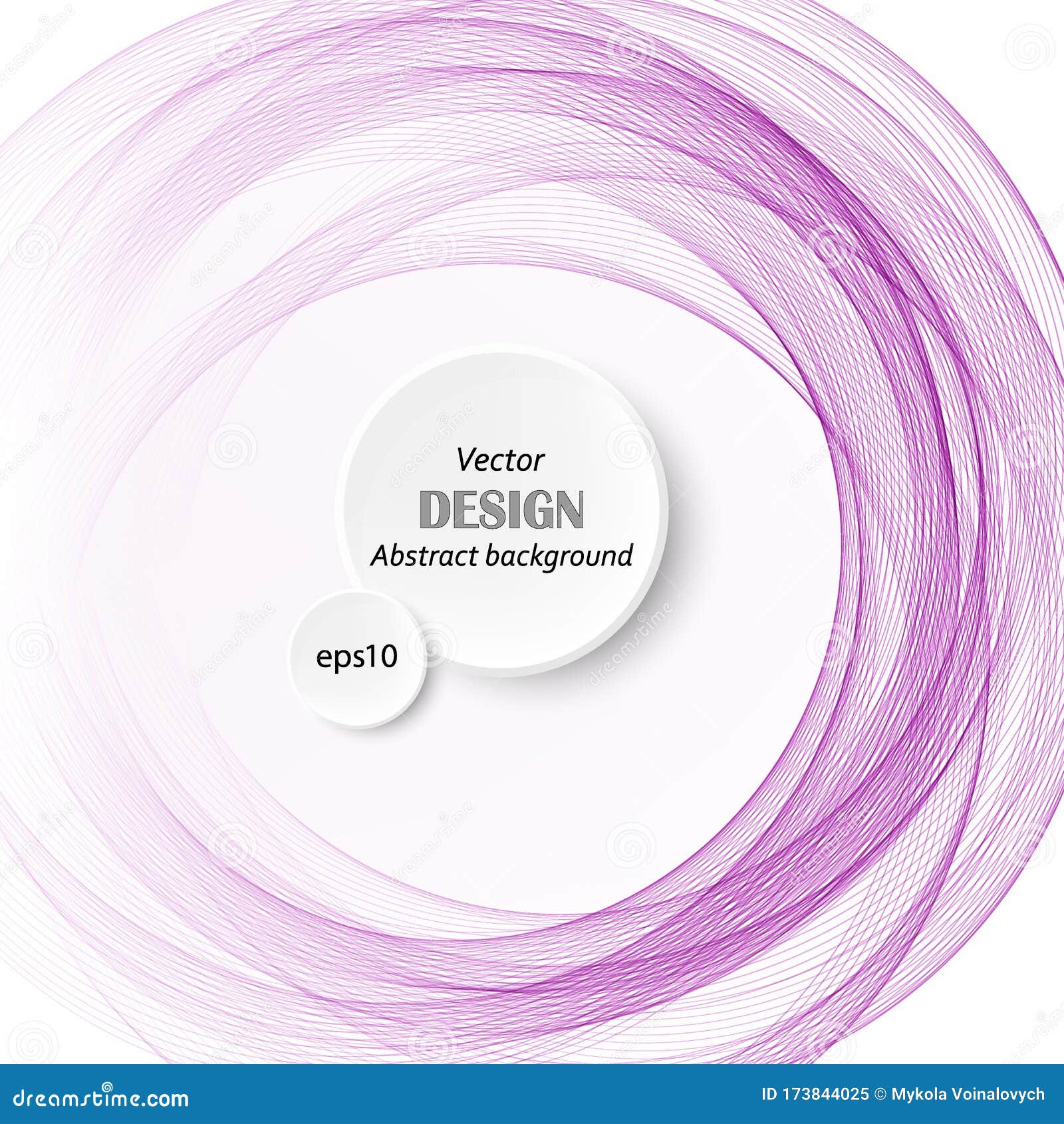 Abstract Gradient Circle, Geometric Round Frame, Abstract Background ...