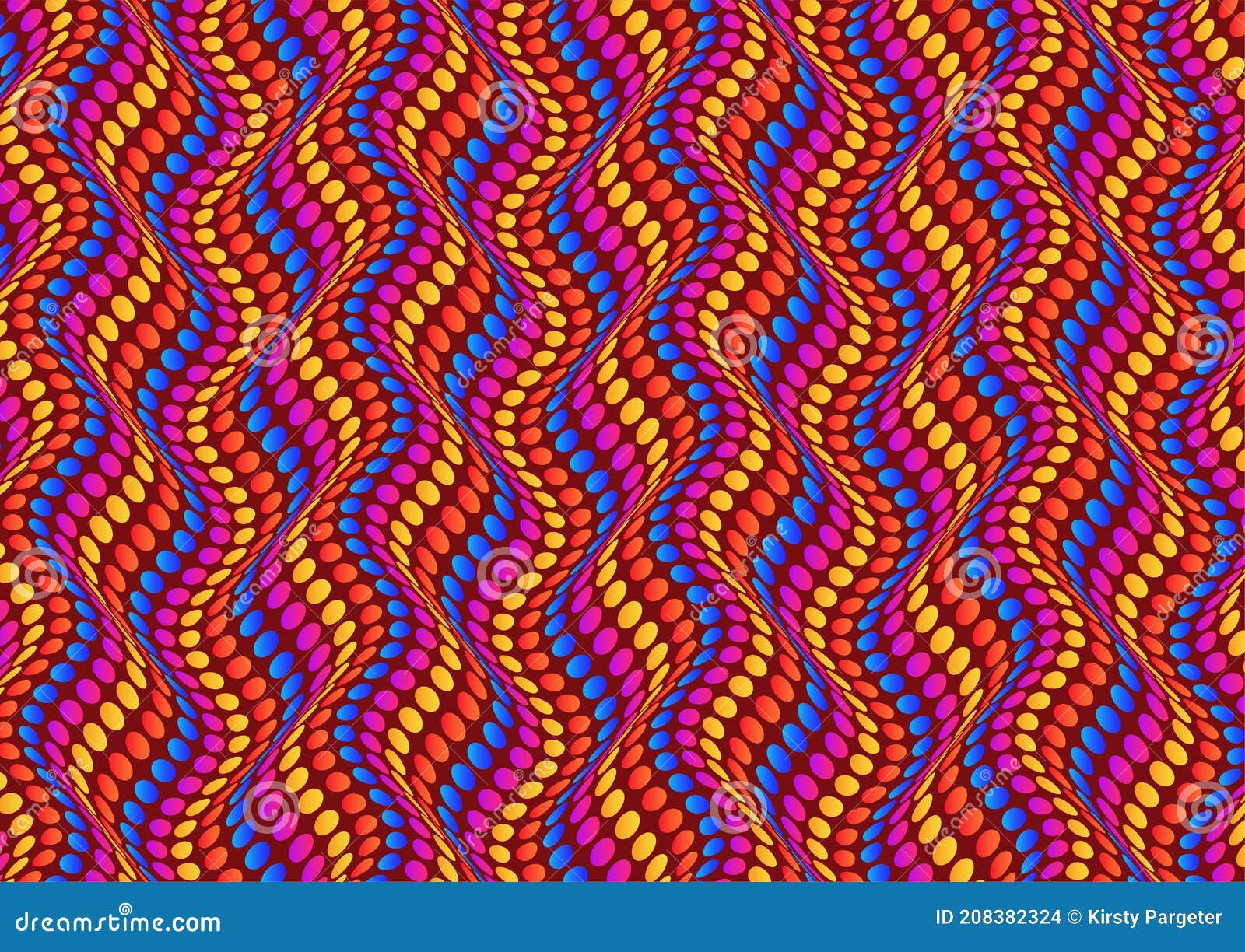 Abstract Gradient Circles Background Pattern Stock Vector ...