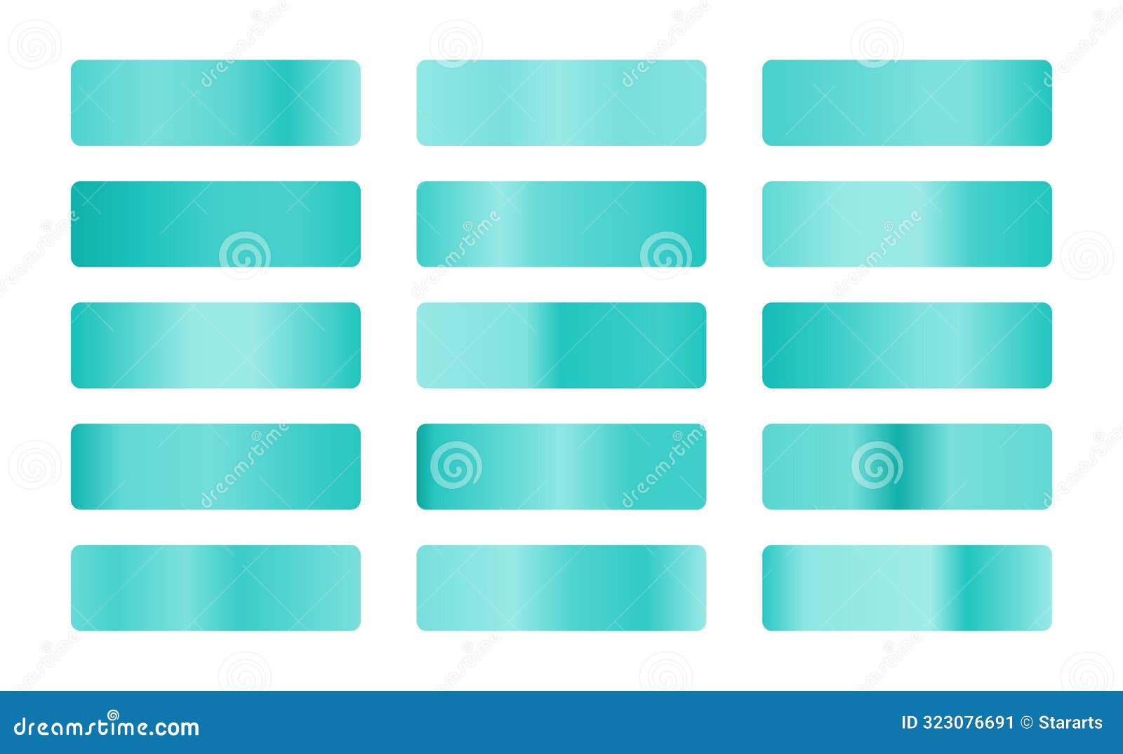 Abstract Gradient Color Swatches Poster in Collection Stock Vector ...