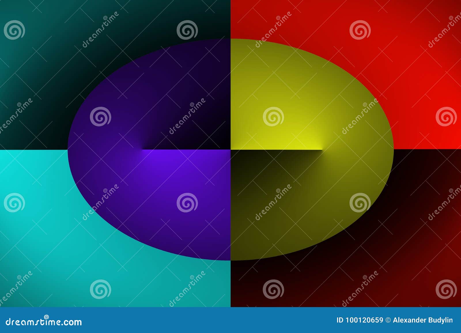 Abstract Gradient Color Transition Stock Illustration - Illustration of ...