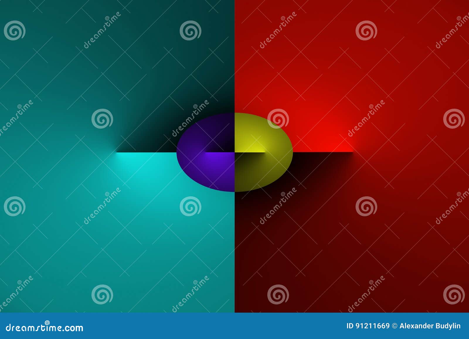 Abstract Gradient Color Transition Stock Illustration - Illustration of ...