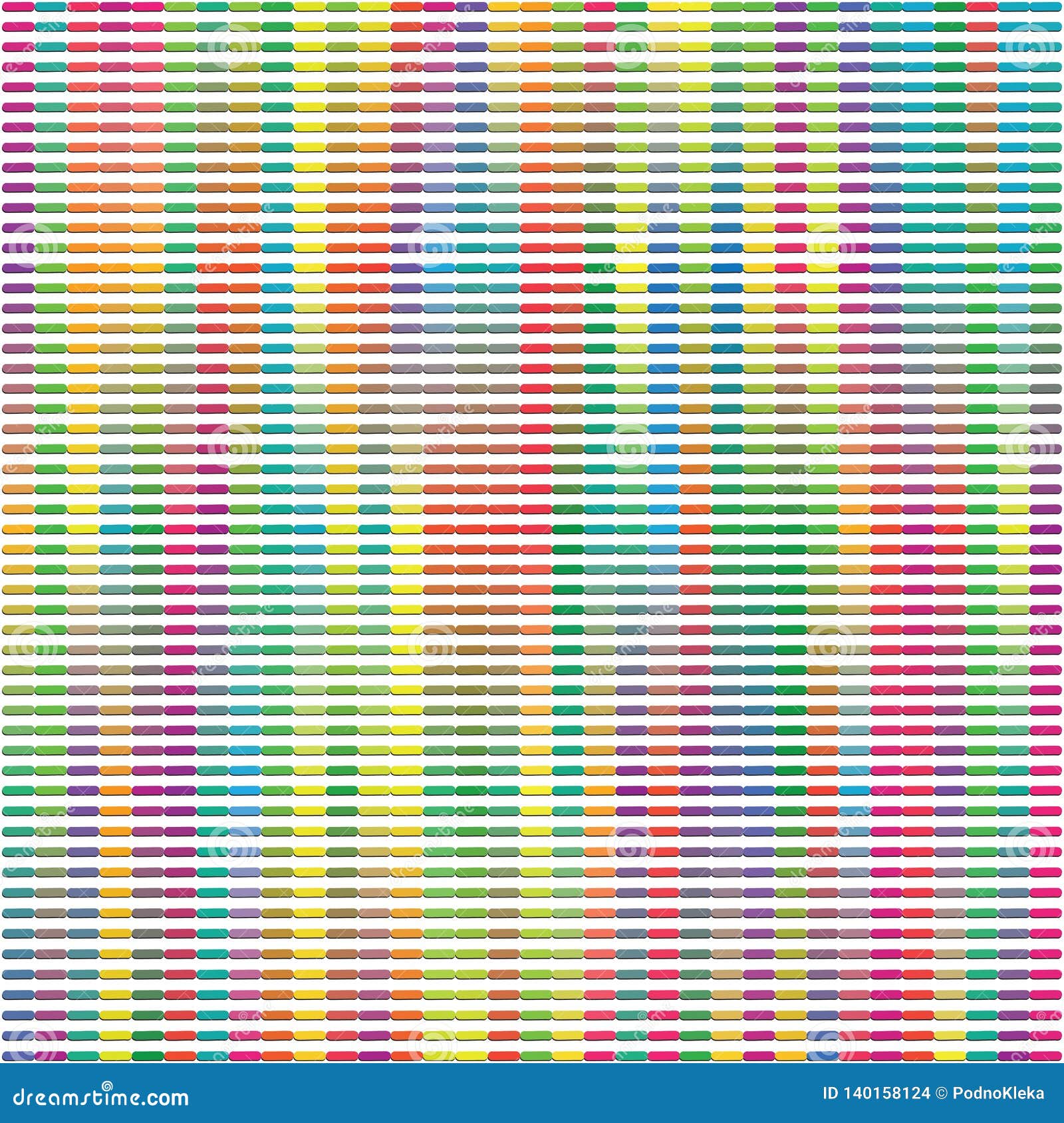 Abstract Colorful Spectrum Stripe Dots in Line Background Pattern ...