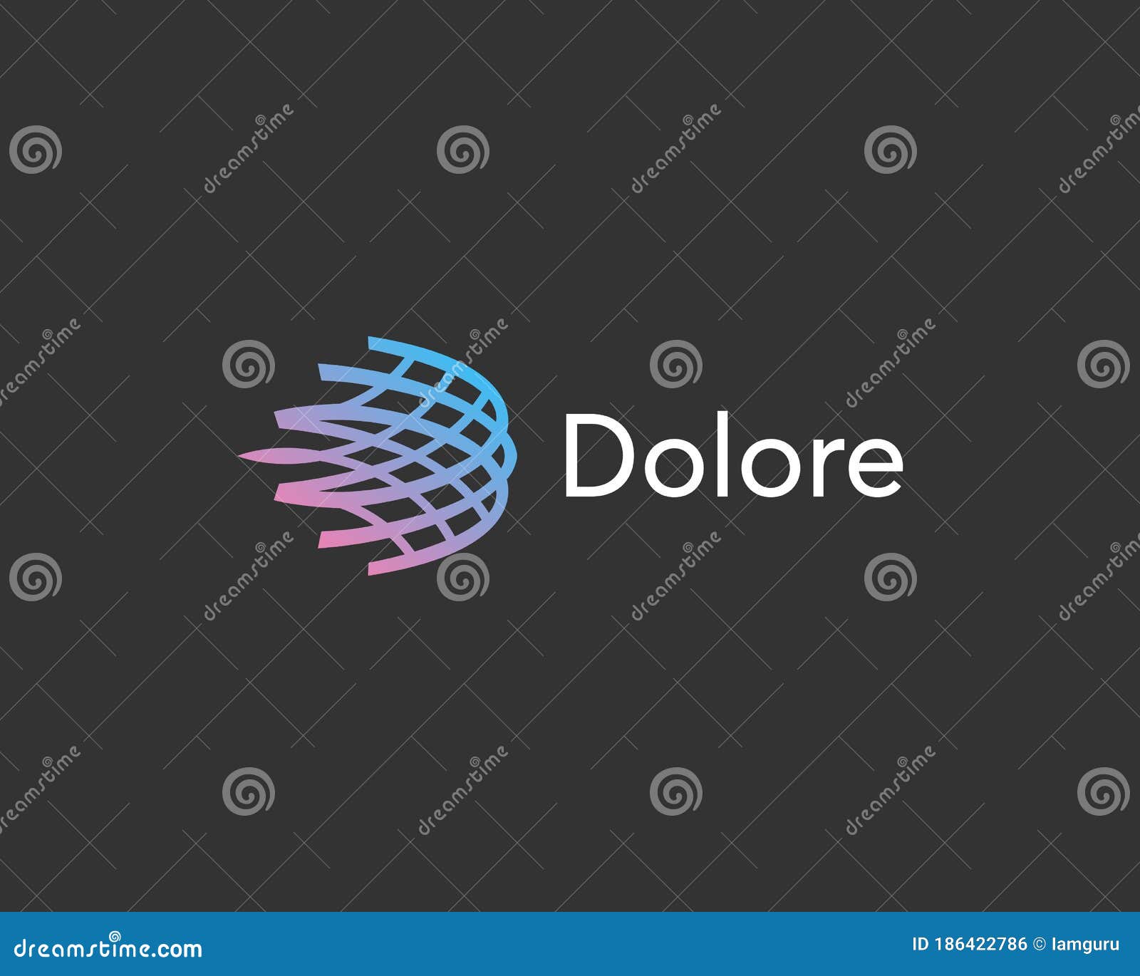 Abstract Gradient Flight Motion Development Logo Design Vector. Modern ...
