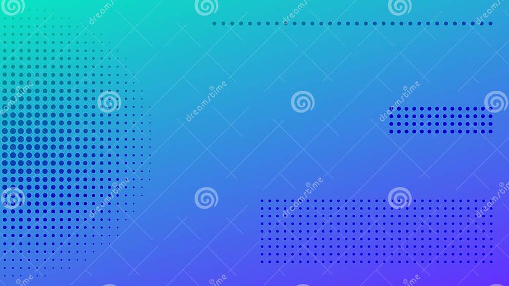 Abstract Gradient Geometric Background with Dots Stock Vector ...
