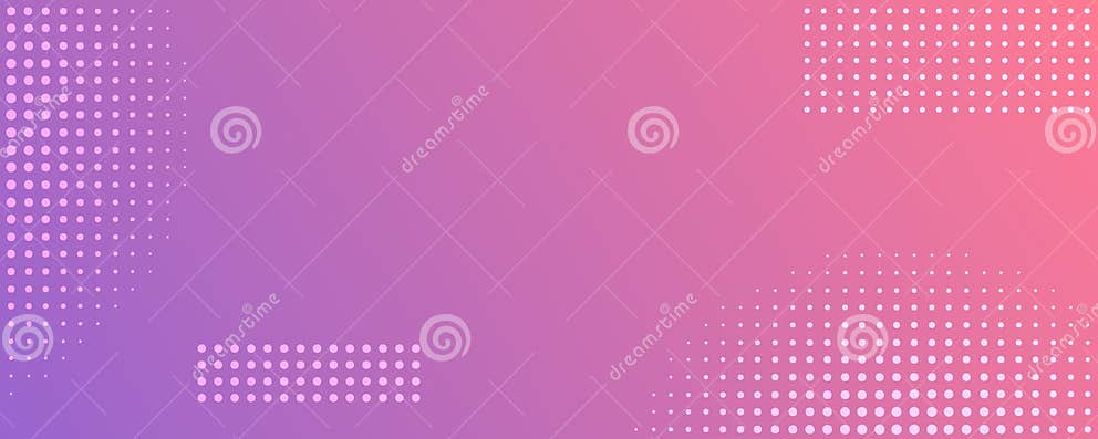 Abstract Gradient Geometric Background with Dots Stock Illustration ...