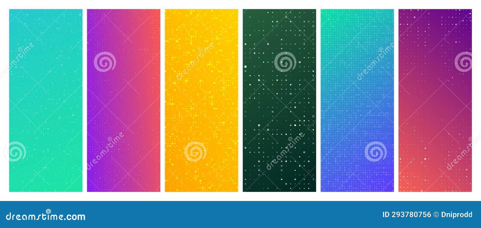 Pixel Art Empty City Vector Illustration. Low-rise Apartment Buildings ...